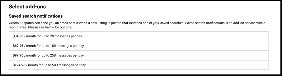 Self-Service Billing Overview for Shippers - Central Dispatch