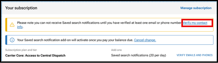 Self-Service Billing Overview for Shippers - Central Dispatch