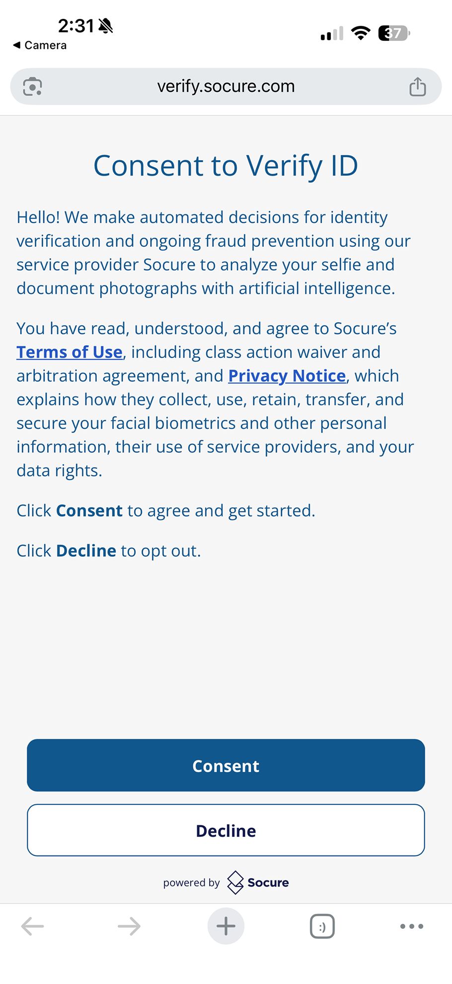 Confirming Your Identity on Central Dispatch - Central Dispatch